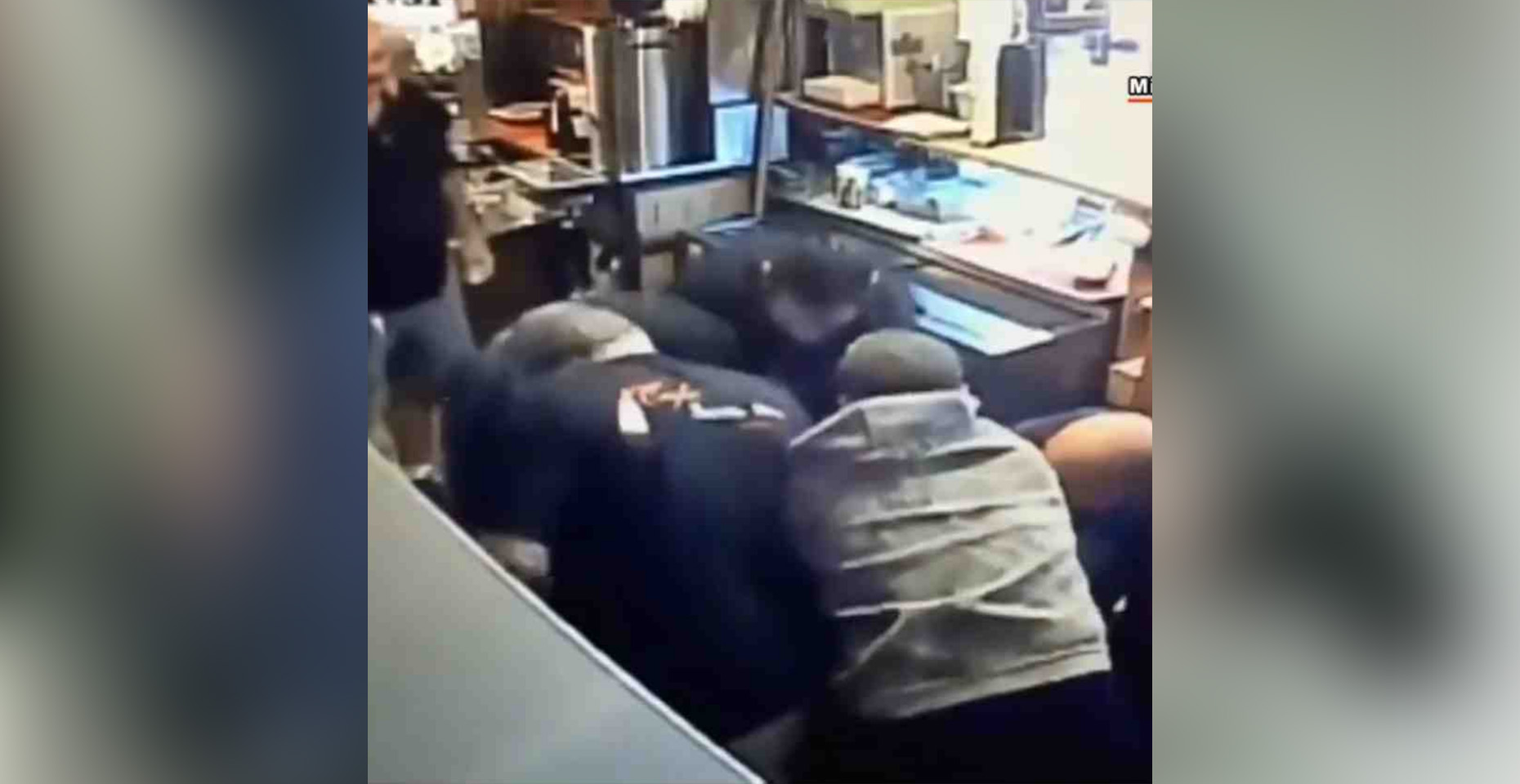 WATCH: Thwarted Robbery at Italian Restaurant