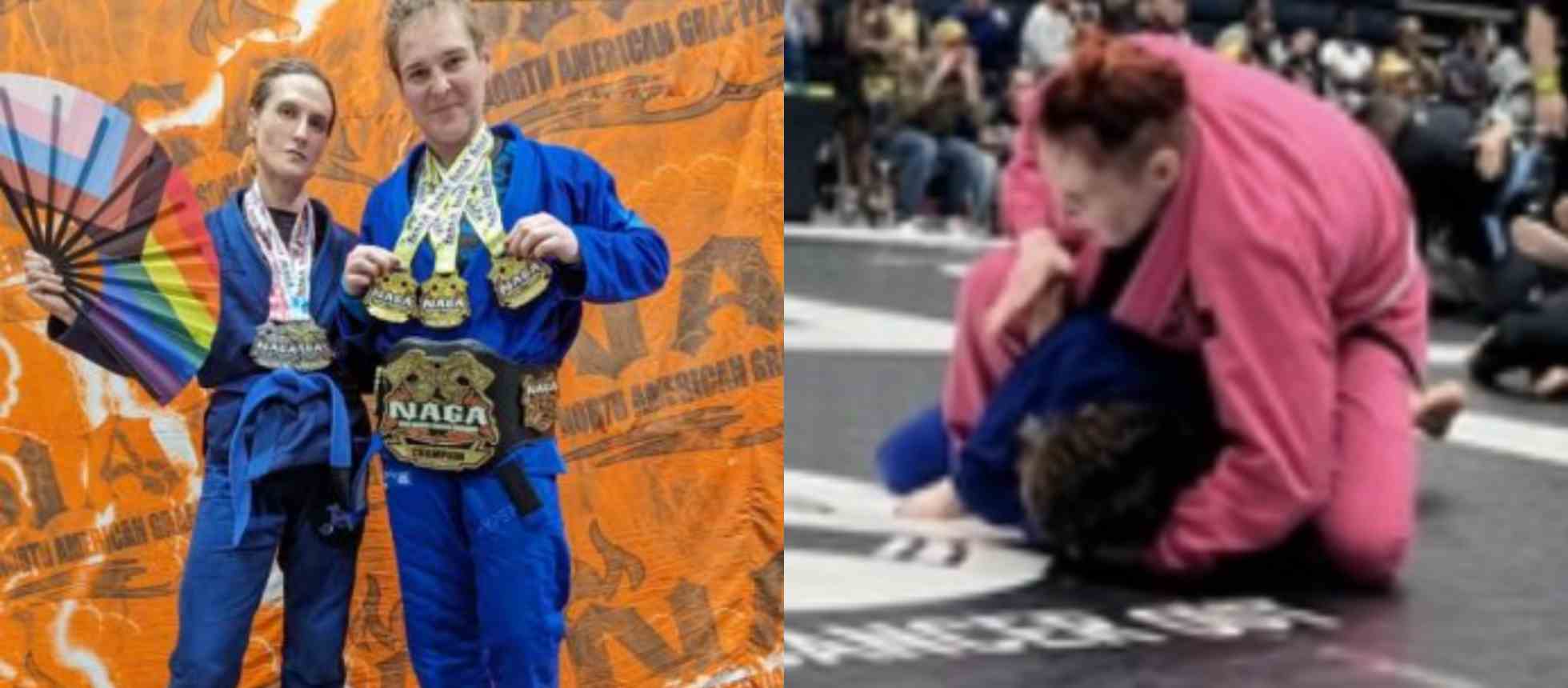 Female competitors allegedly give up on BJJ competition after seeing ...