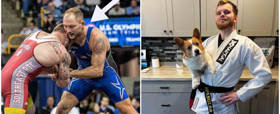 WATCH: Olympic Wrestler Tries To Submit A BJJ Black Belt
