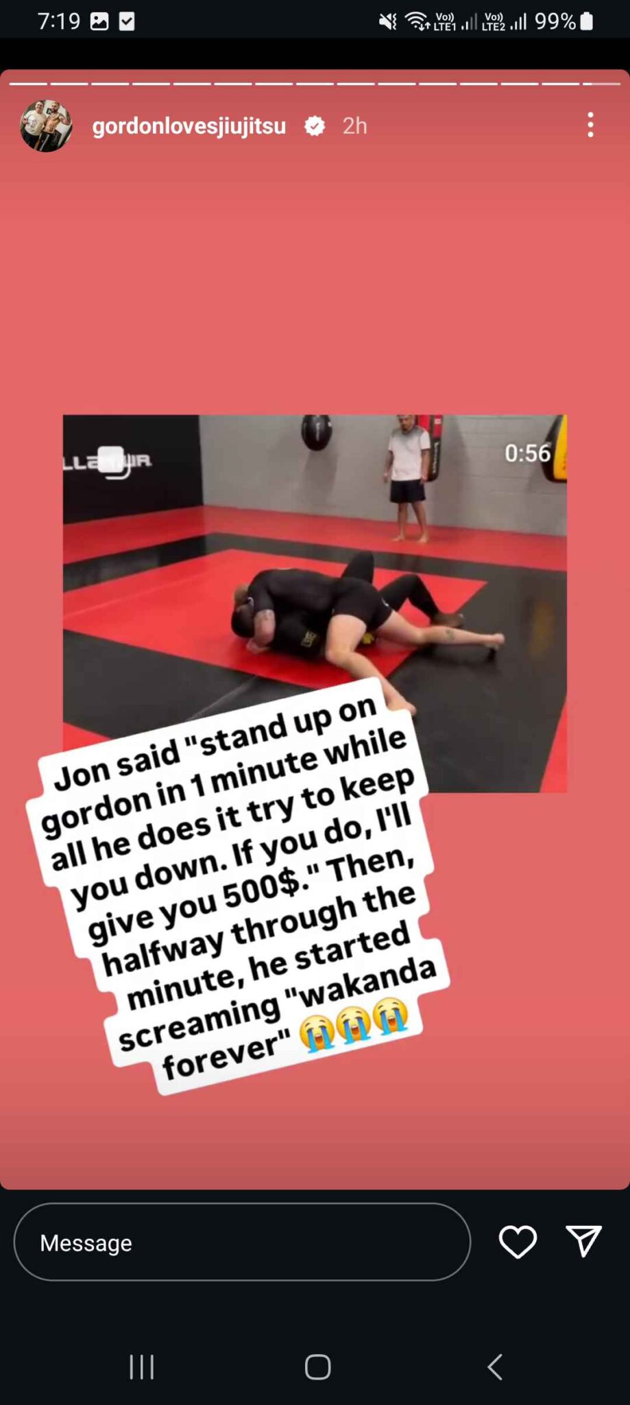 WATCH: Jon Jones offers purple belt $500 to get up with Gordon Ryan in ...
