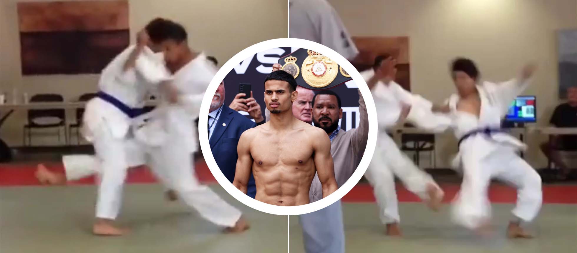 WATCH: Former boxing world champion Rolly Romero was a judoka before ...