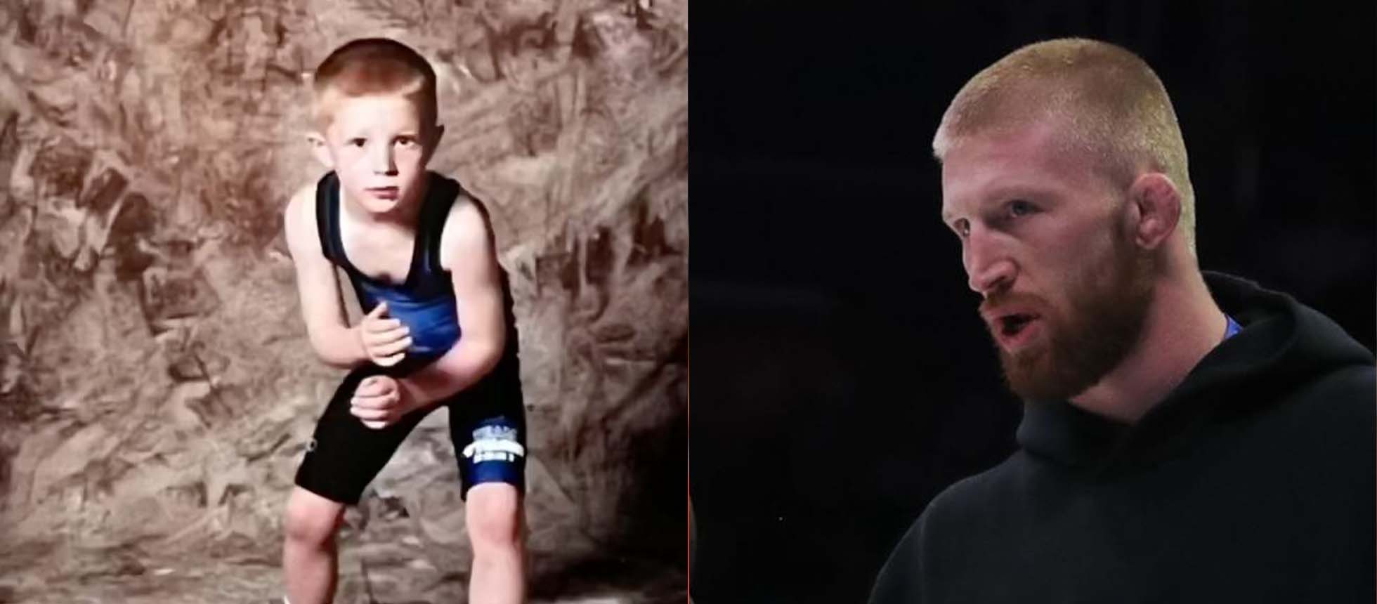8-year old Bo Nickal Told His Parents He Wanted Cauliflower Ears Badly