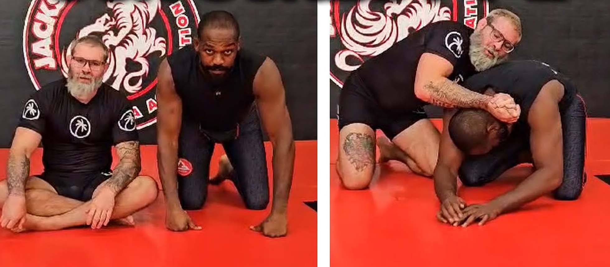 WATCH: Gordon Ryan shows D'arce submission details feat. Jon Jones