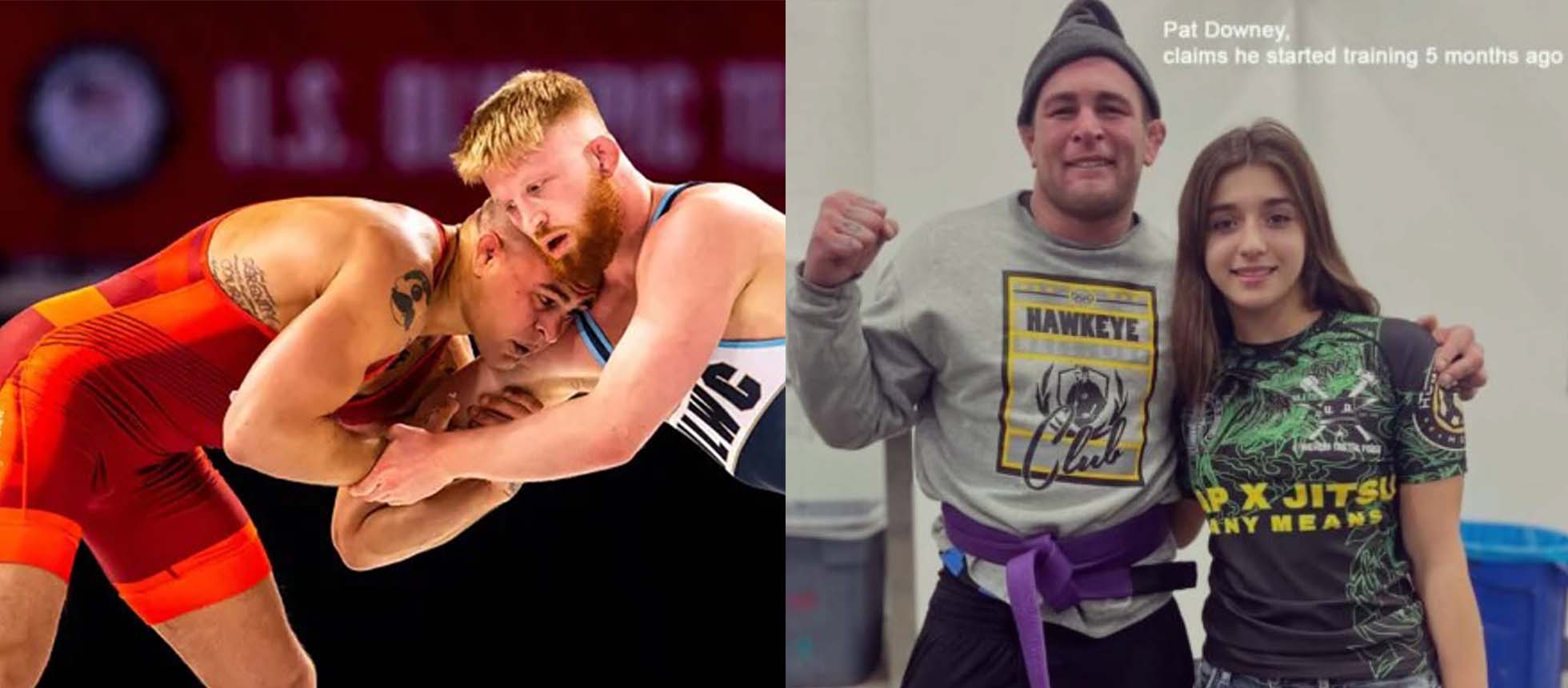 Pat Downey says Amateur wrestling profitable only for 1%, unlike Jiu ...