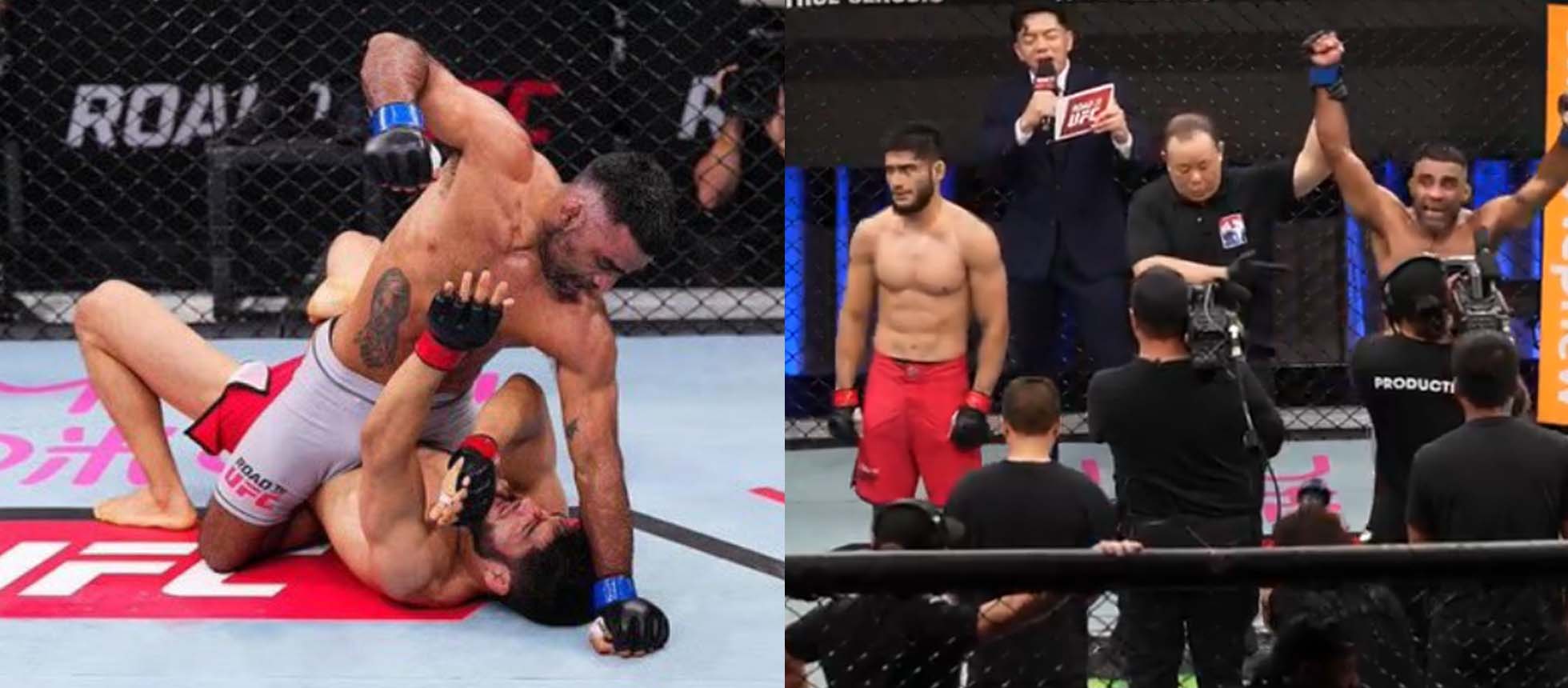 Marcelo Garcia black belt Mansher Khera wins MMA bout on Road to UFC