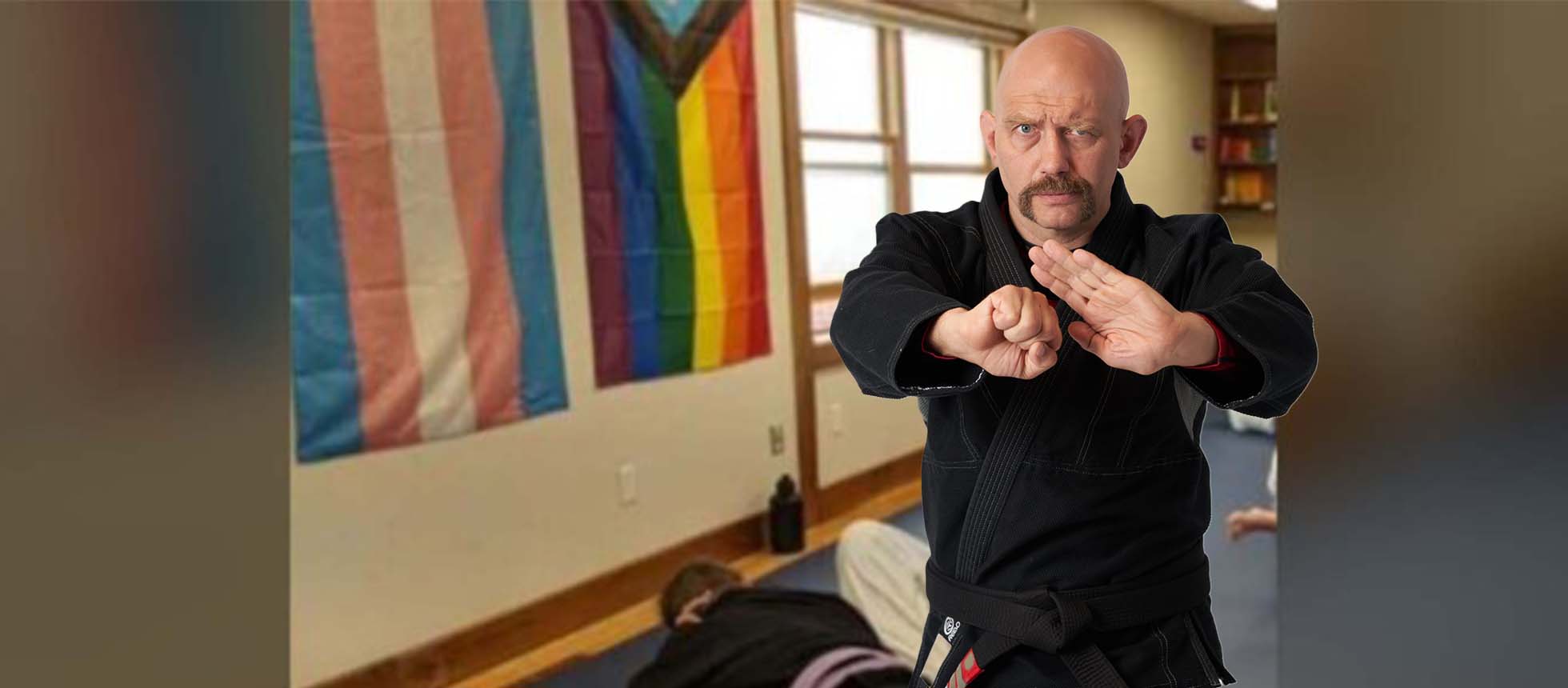 BJJ Black Belt Wants You to Hang a Rainbow Flag at Your Dojo