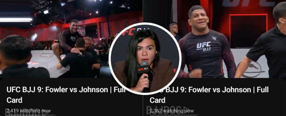 Claudia Gadelha Gets Asked About UFC BJJ 9's Struggling Viewership